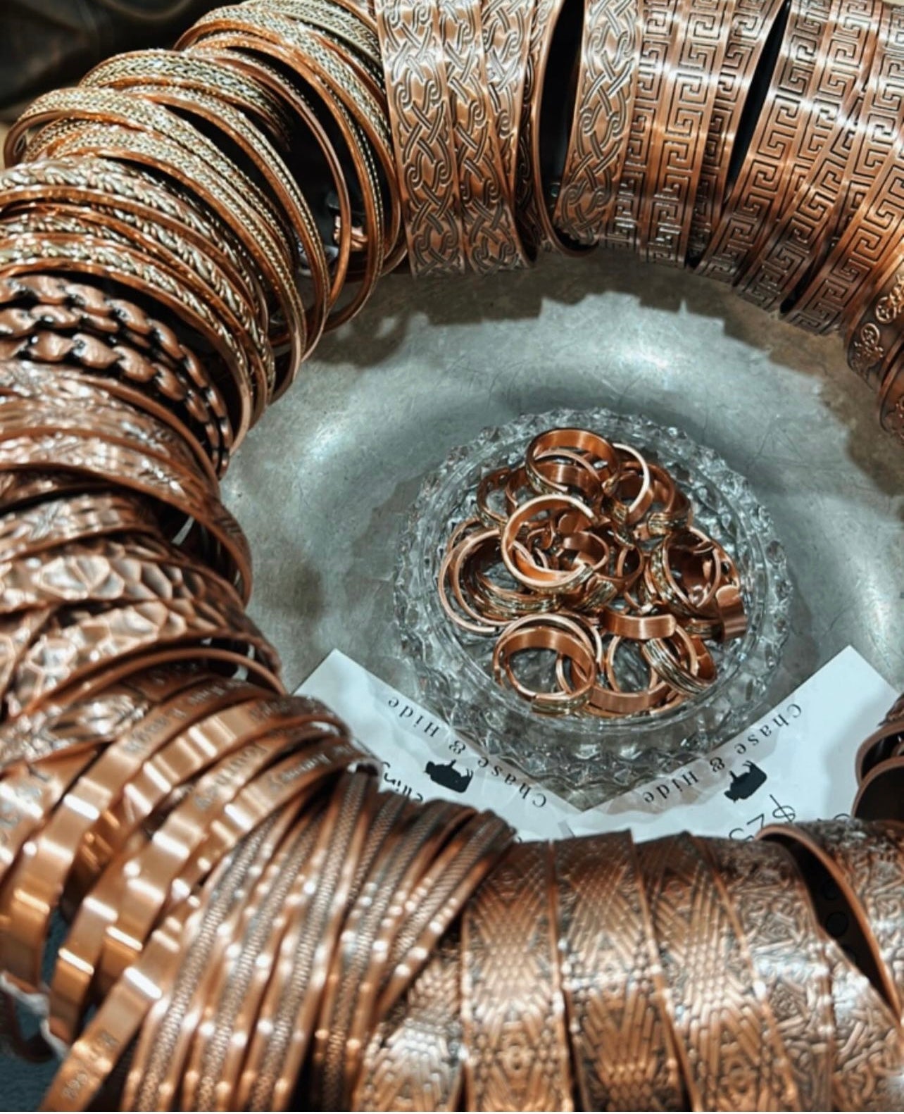 Copper Bands – Chase & Hide
