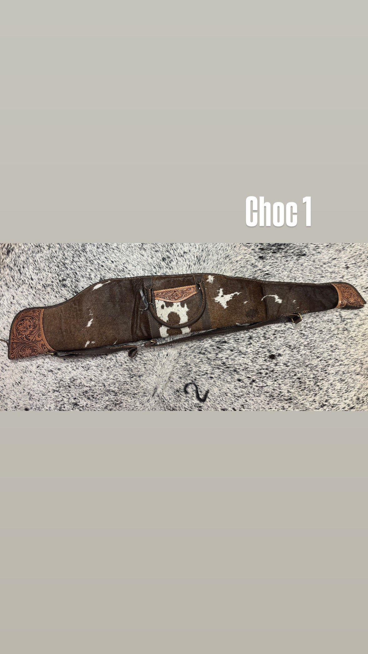 Rifle / Gun Case Cowhide and Tooling – Chase & Hide